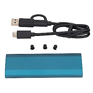 M.2 SSD Case Adapter, Support 2230224222602280 NVME 10Gbps Speed TypeC Hard Alloy