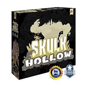 Pencil First Games: Skulk Hollow Board Game – an Asymmetric Tactics Game of Giant Guardians and Clever Foxes, 2 Players, Ages 12 and up