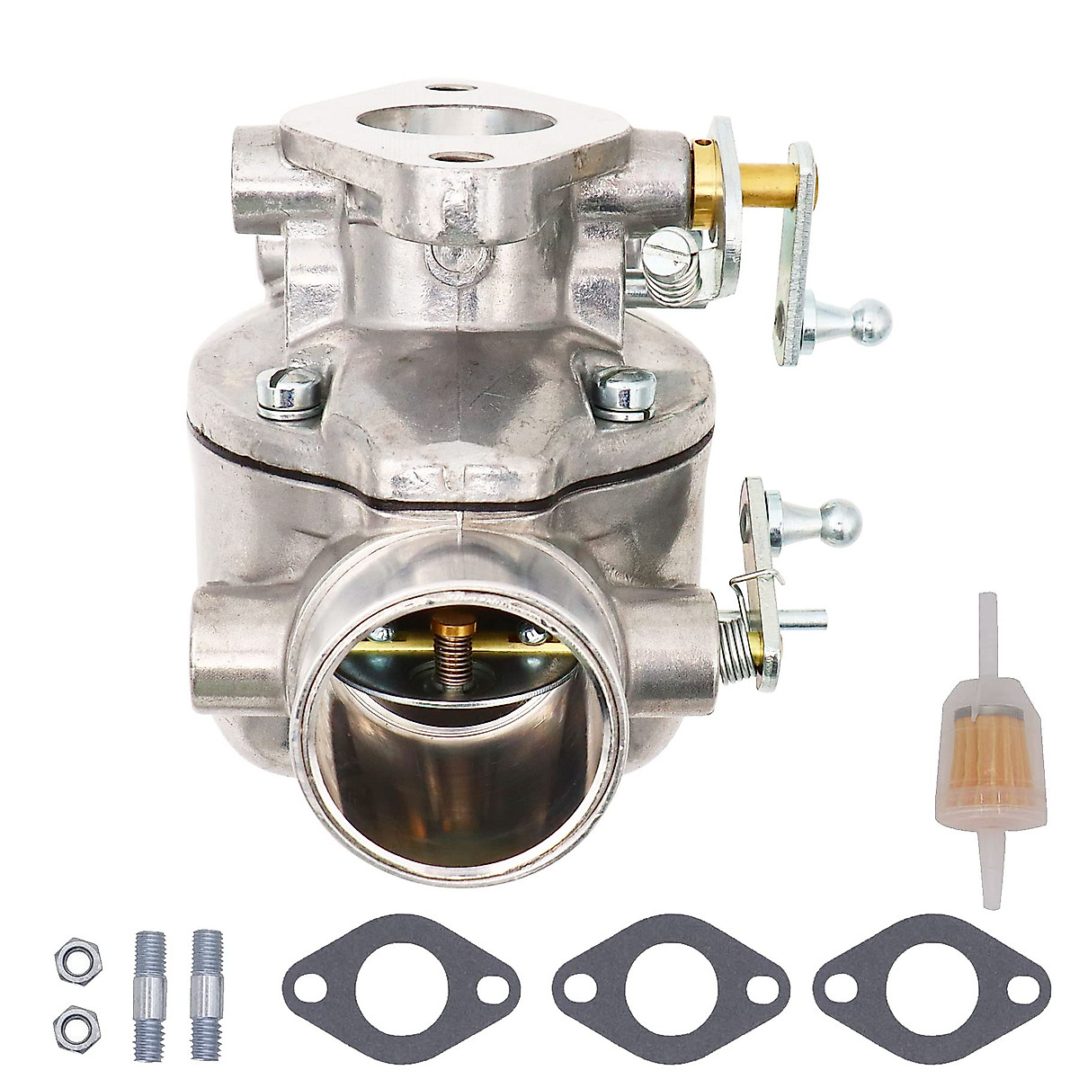 THUNDERMINGO New Carburetor For Ford Tractors Carb 601 701 501 2000 2030 2031 Marvel Schebler Carb TSX 765 4 Cyl 2110 2120 2130 1962-1964 621 631 641 651 661 671 681 741 B8NN9510A 312954