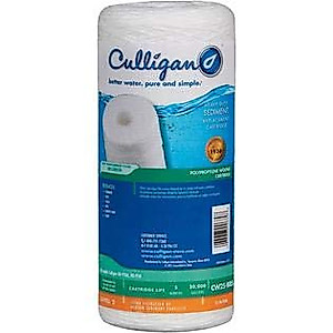 Culligan CW25-BBS Filter Cartridge, 25 Micron, White, 4 Pack