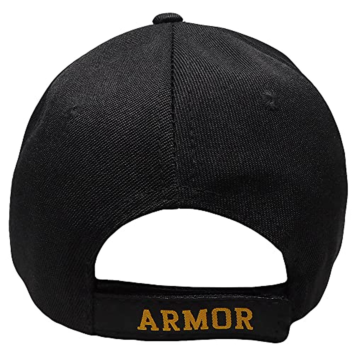 US Army Armor Tank Black Shadow Acrylic Adjustable Embroidered Cap Hat - Officially Licensed