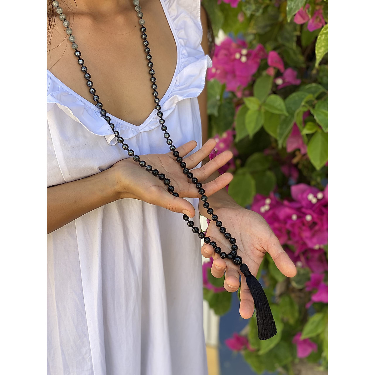 Premium Mala Beads Necklace - GG OmbreM