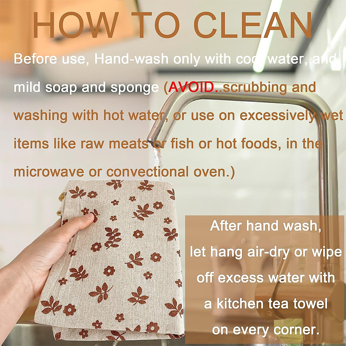 2 Pack Reusable Beeswax Bread Bags,Bread Bags for Homemade Bread,Cotton Beeswax Bread Bag to Keep Fresh,Sourdough Bread Bags