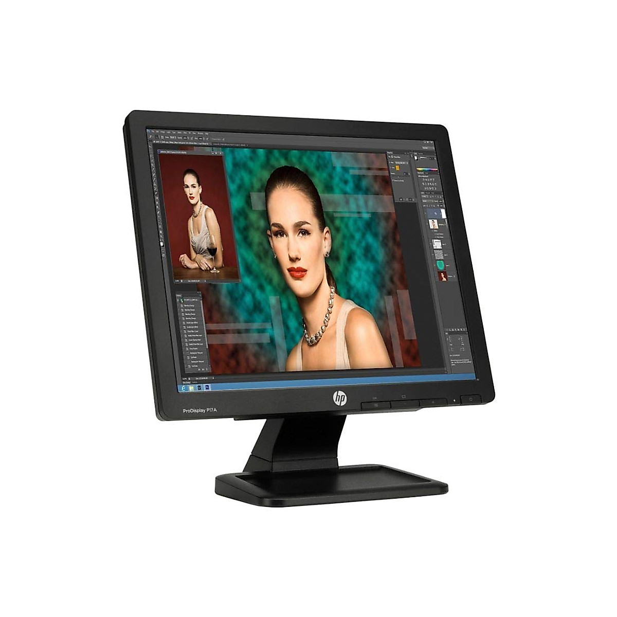 HP ProDisplay P17A 17-inch 5:4 LED Backlit Monitor