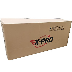 X-PRO 125cc ATV Quad Youth 4 wheeler Adults ATVs Quads Middle Size 4 Wheelers ，Red