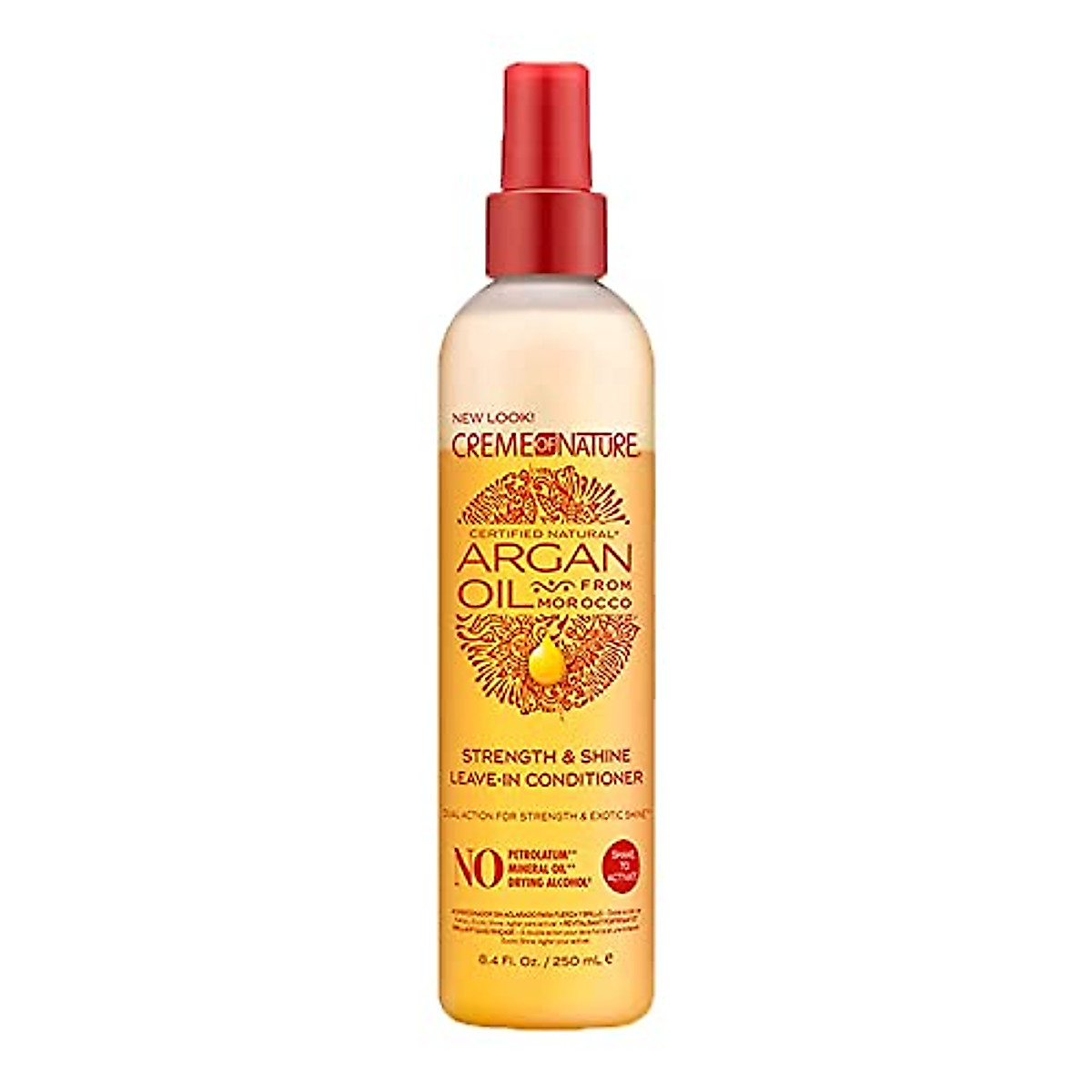 Creme of Nature, Argan Oil Leave In Conditioner, Detangling and Conditioning Formula for Normal Hair 8.45 Fl Oz