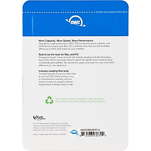 OWC WAVE - SSD 1TB 2.7/1.0 Aura P13 M.2 komatibel mit PCs und Accelsior 1M2