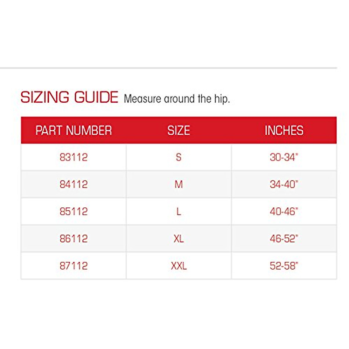 Thermoskin Sacroiliac Belt, Black, Small, 3.4 Ounce