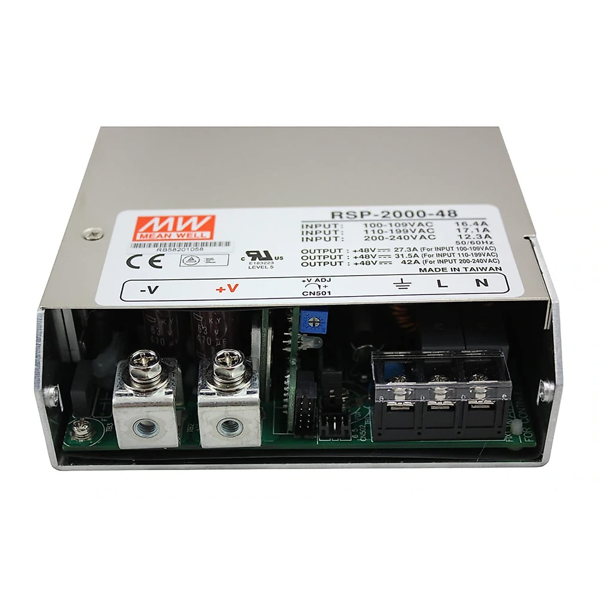 Single Output Power Supply 48 Volts @ 42 Amps, 2000W