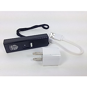 Slider 3 Million Volt Mini Stun Gun Flashlight Black