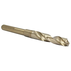 Drill America 17.00mm Cobalt Reduced Shank Drill Bit with 1/2" Shank, D/ACO Series