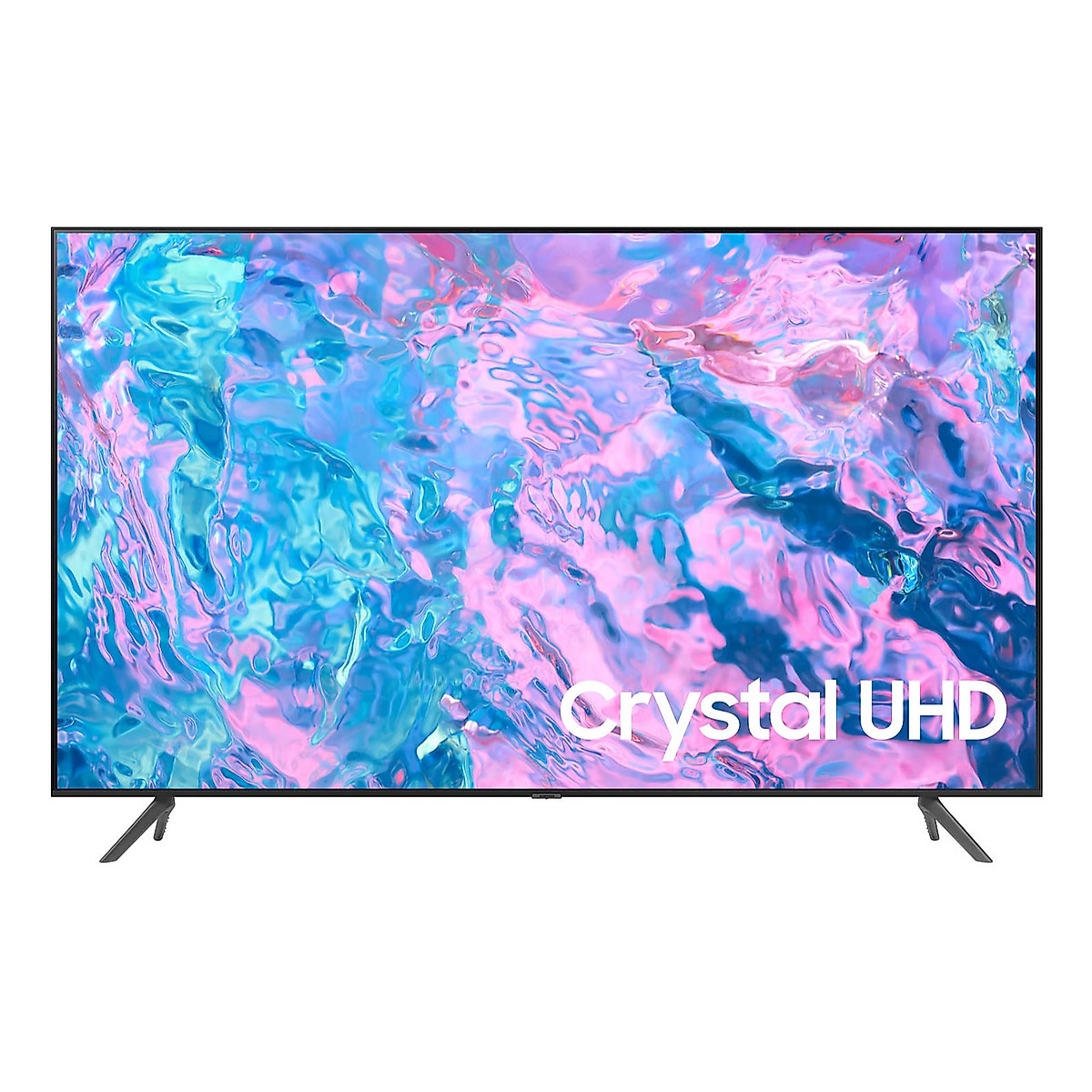SAMSUNG 50-Inch UHD CU7000 Series PurColor 4K HDR, Gaming Hub, Smart TV with Alexa Built-in - UN50CU7000, 2023 Model - (Renewed)