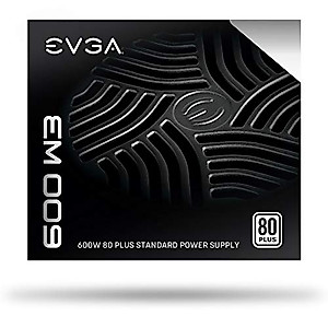 EVGA 600 W3, 80+ White 600W, 3 Year Warranty, Power Supply, 100-W3-0600-K1