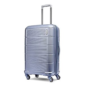 American Tourister Stratum 2.0 Expandable Hardside Luggage with Spinner Wheels, 24" SPINNER, Slate Blue