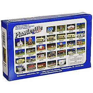 Bachmann Trains - PLASTICVILLE U.S.A. BUILDINGS – CLASSIC KITS - SIGNAL BRIDGE - HO Scale