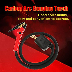 Arcair Carbon,600A Arcair Carbon Arc Gouging Torch with Cables Grooves Machining Tool,Arc Gouging Torch