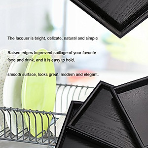 Rectangle Serving Tray, Wooden Tray, Coffee Table Tray, Ottoman Tray, Wood Tea Tray, Kitchen//Home Decor/Breakfast Trays - Wooden Server Platter - Rustic Country Platters - Wood Server - Wood Platter