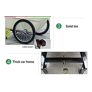YBYB Trash can Garbage Bin Polyethylene Box Cart，Rollout Heavy-Duty Wheeled Trash/Garbage Can, 105.6-Gallon Recycling Bin (Color : Gray b, Size : 400L)