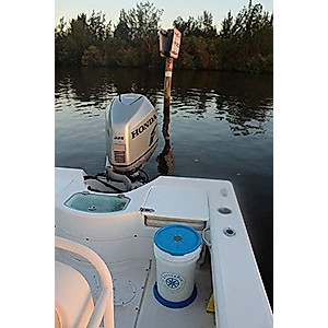 LitterBin Bucket Trash Lid - Blue