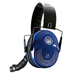 Beretta Safety Pro Earmuff, Blue, One Size