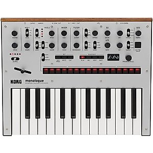 Korg monophonic Analog Synthesizer Monologue-SV Monologue Silver