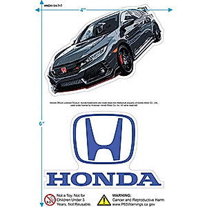 Honda Auto Logo Red T Shirt & Stickers (Large)