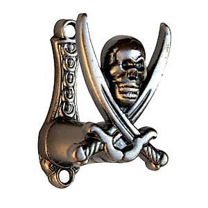 IIV Treasure Gurus 2 Pirate Jolly Roger Wall Mount Hooks