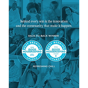 REST® Evercool® Cooling Comforter, Good Housekeeping Award Winner for Hot Sleepers, All-Season Lightweight Blanket to Quickly Cool Down, Cool Gray - Twin/Twin XL 68" x90”