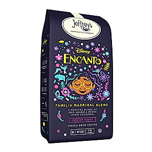 Joffrey's Coffee - Disney Encanto Familia Madrigal Blend, Disney Specialty Coffee Collection, Artisan Medium Roast Coffee, 100% Arabica Beans, Brew or French Press (Whole Bean, 11 oz)