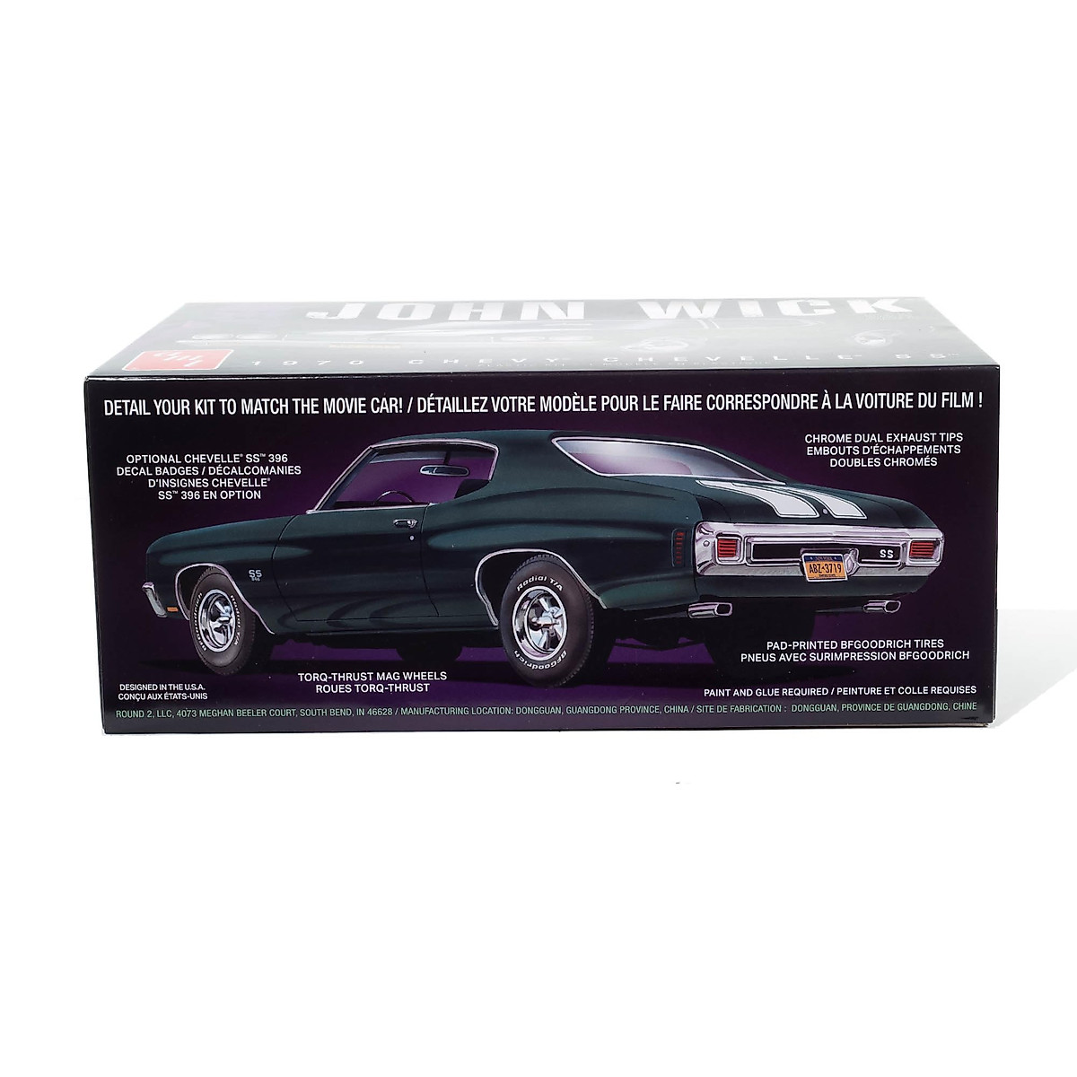 AMT 1970 Chevy Chevelle John Wick 1:25 Scale Model Kit