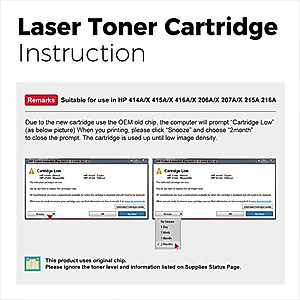 414X with Chip LemeroUexpect Remanufactured Toner Cartridge Replacement for HP 414X High Yield Toner Cartridge 414A W2020X for MFP M479fdw M479fdn M479fdw Pro M454dw M454dn Black Cyan Magenta Yellow