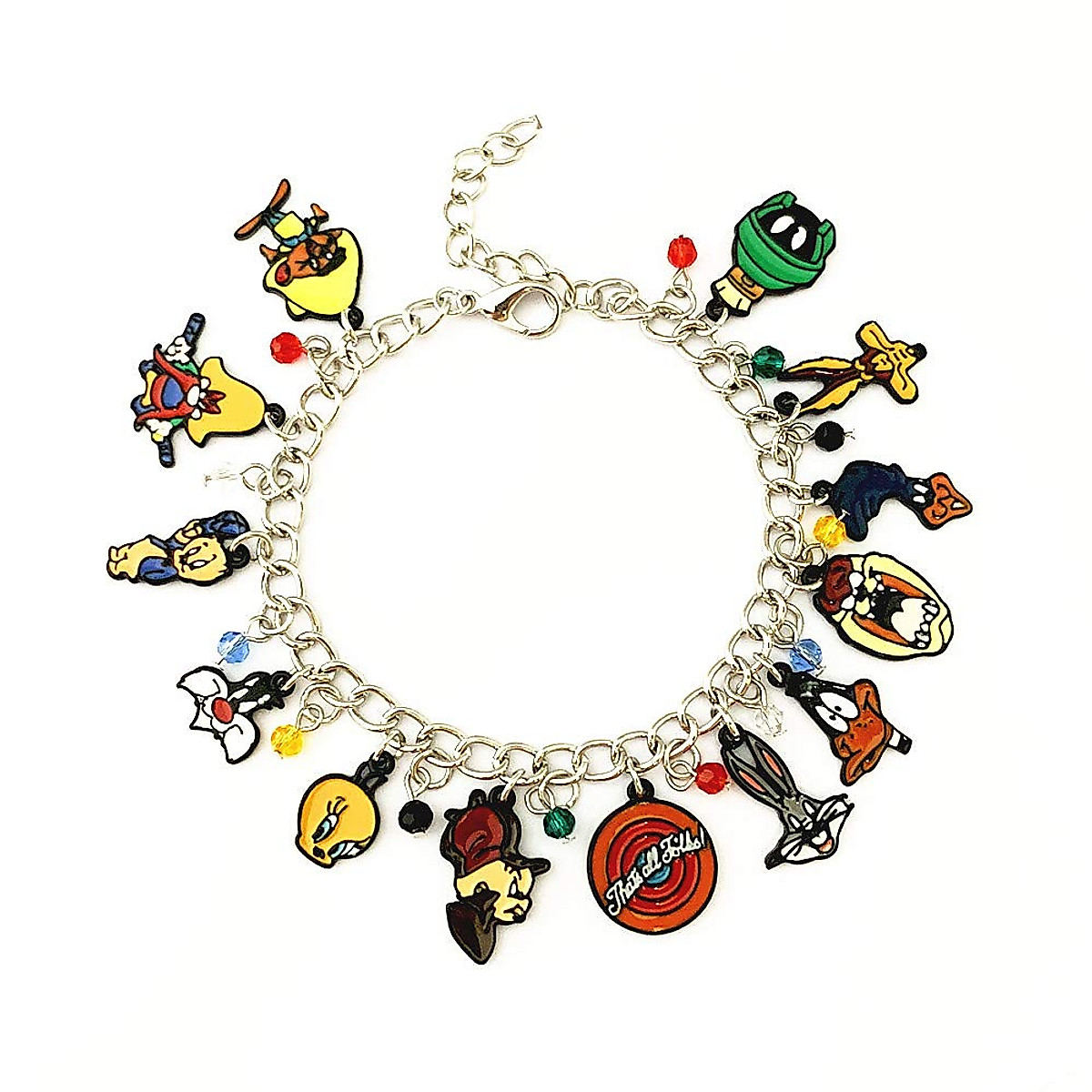FJCPHAHA Animation Charm Bracelet Gifts for Adults Woman Men