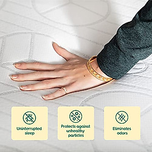 Sleepyhead 3-Inch Copper Mattress Topper - Copper-Infused Memory Foam with Washable Cover - Bedroom Essential (Queen, 3'' Copper Topper)