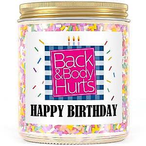 Funny Happy Birthday Candle Gifts for Women Men, Best Friend Birthday Gifts Ideas for Her Him Friendship Gifts 16th 21th 30th 40th 50th 60th Birthday Gift for Friends Female Coworker Sister Mom Bestie