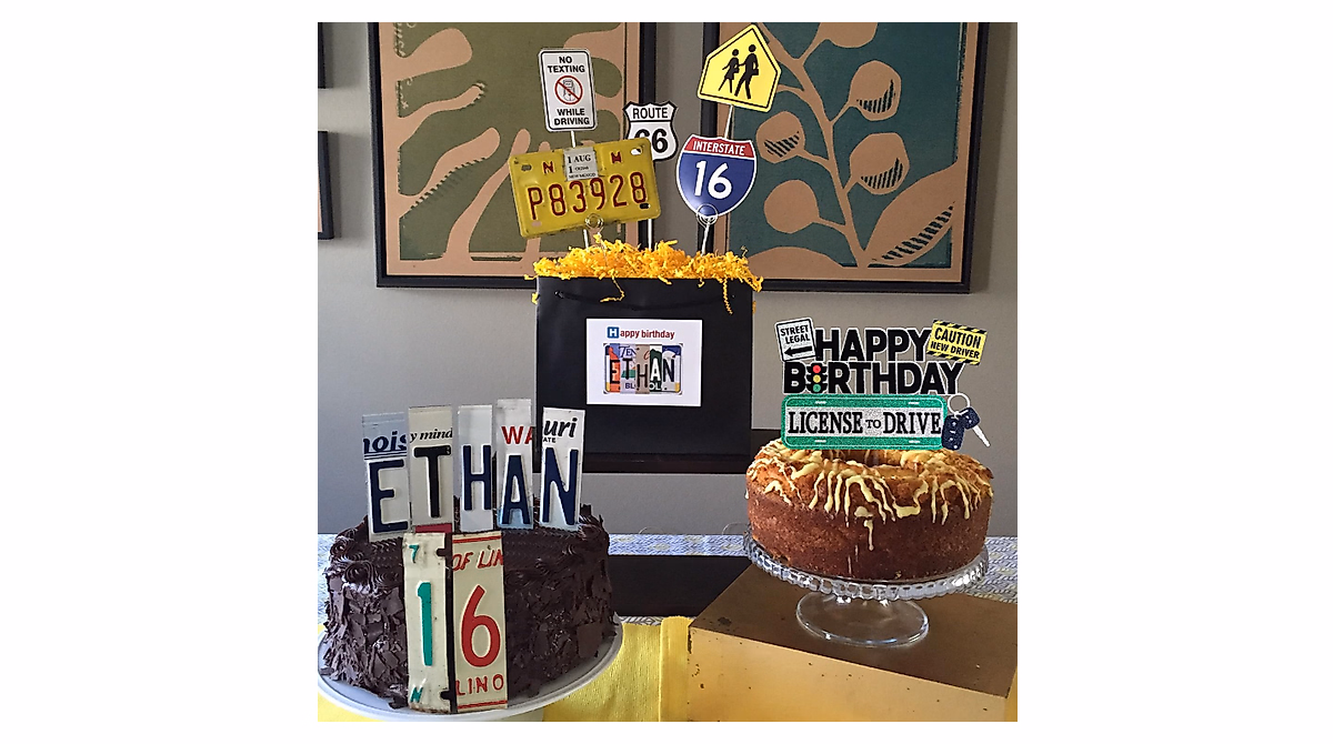 Driver License Birthday Cake Topper, New Driver Birthday Cake Decor ...