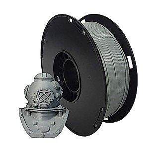 NOVAMAKER ABS Filament 1.75mm, Grey ABS 3D Printer Filament, 1kg Spool(2.2lbs), Dimensional Accuracy +/- 0.03mm, Fit FDM 3D Printer and 3D Pen