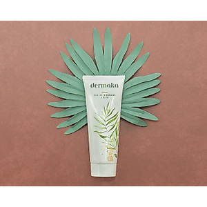 Dermaka Skin Cream 4 oz. All-Natural Skin Cream- Formulated by a surgeon to aide in healing damaged skin. Moisturizing Lotion helps issues that may cause skin irritation.