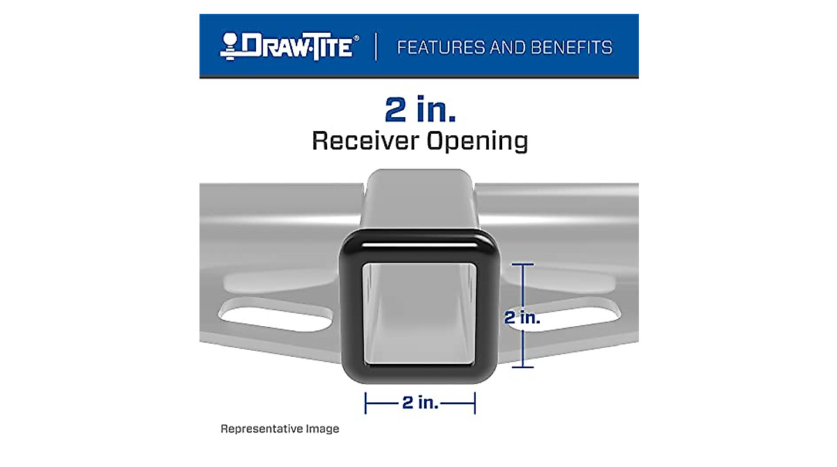 Draw-Tite 75726 Max-Frame Receiver for Maximum Towing