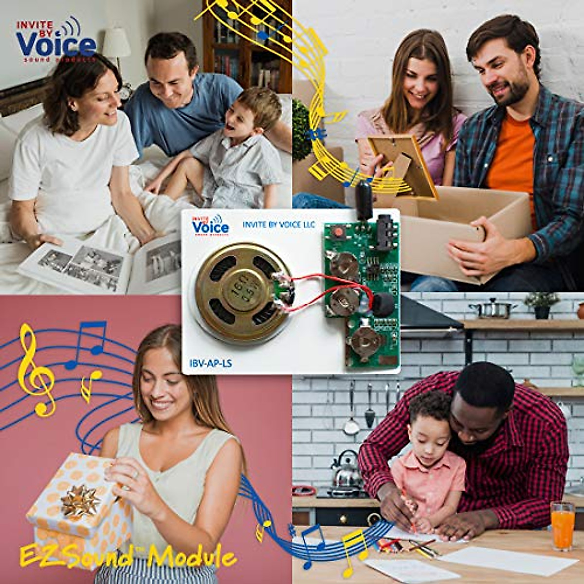 EZSound Module - Light Activated - Easy to Record - 120 Seconds Recording - High Sound Quality