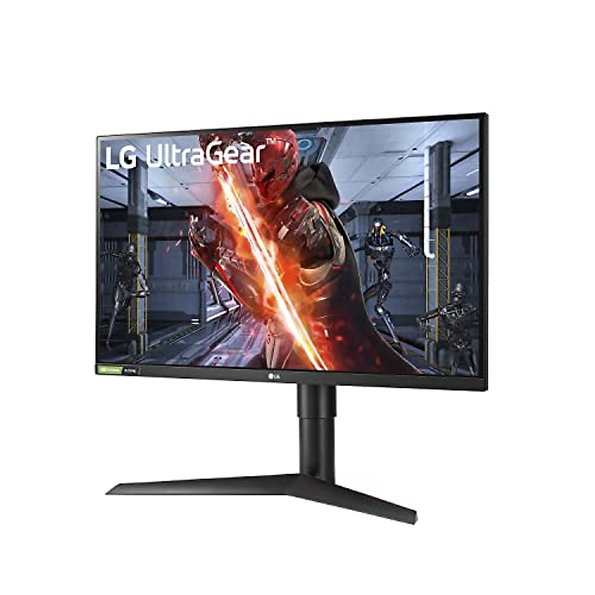 LG UltraGear QHD 27-Inch Gaming Monitor 27GL83A-B - IPS 1ms (GtG), with HDR 10 Compatibility, NVIDIA G-SYNC, and AMD FreeSync, 144Hz, Black