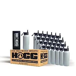 Hogg 32oz Sublimatable Hydro Handle Bottle Case (25 Pack) DIY, Customizable, Add Logo, Vinyl, Alcohol Ink, or Glitter & Epoxy To Any Cup. Bulk/Wholesale Sublimation Tumblers