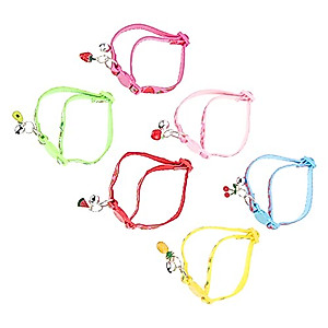 Sosoport 12pcs Fruit Style Webbing Pet Collars Dog Collars Personalized Collars Pet Supplies