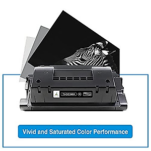 TRUE IMAGE Compatible CE390X Toner Cartridge Replacement for HP 90X CE390X 90A CE390A for HP Enterprise 600 M601 M602 M603 M4555 M602dn M602n M603dn M603n M4555f M4555h Printer (Black, 1-Pack)