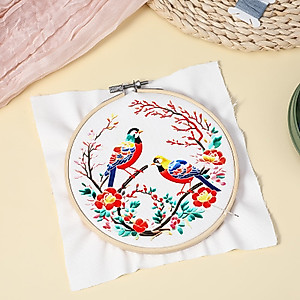 16 Pcs Embroidery Cloth Fabric Precut Embroidery Cloth Squares White Natural Cotton Embroidery Fabric 4 Sizes Embroidery Fabric Square Cross Stitch Fabric for Embroidery Craft Garment(5.9 to 11.8inch)