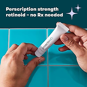 ProactivMD Oil Control Adapalene Gel Acne Treatment - Prescription Strength Retinoid For Face and Body Acne.1% Solution, 0.5 oz