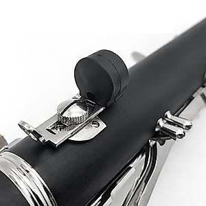 BQLZR Clarinet Thumb Rest Cushion Comfortable Rubber Clarinet Thumb Pad Clarinet Finger Pad Fit for Most Clarinet Pack of