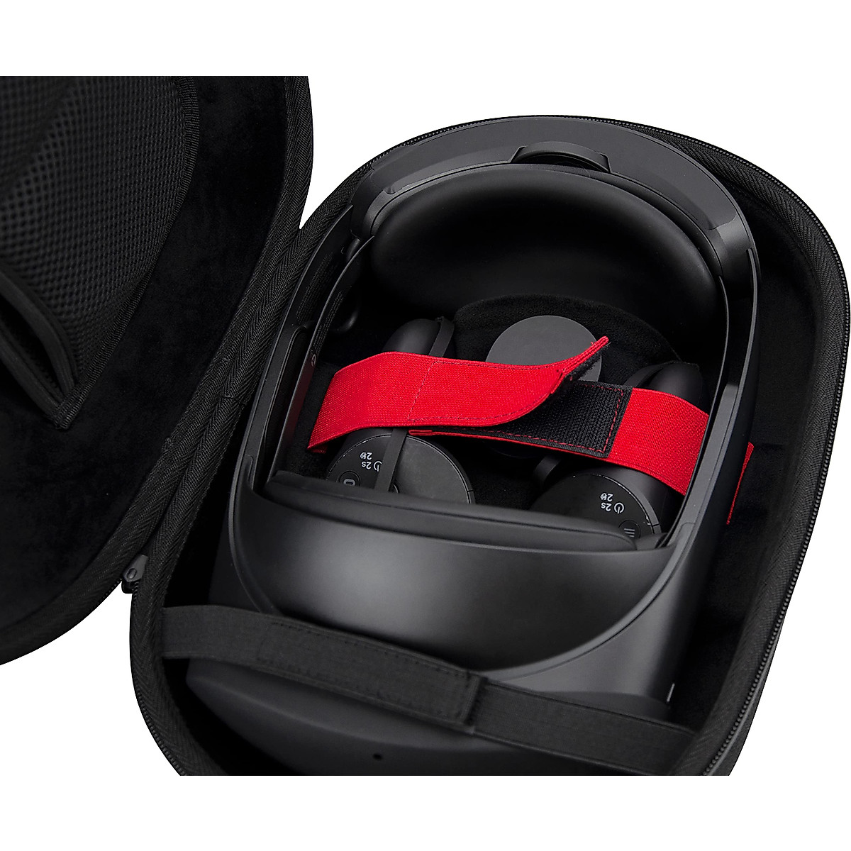 DChen for Quest Pro Case, Hard Carrying Travel Case All-in-One Storage, Compatible with Meta Quest Pro VR Headset and More Accessories