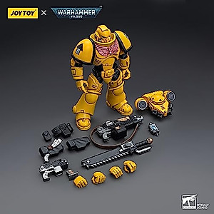 LEBOO Joytoy 1/18 Action Figures Warhammer 40K Joy Toy Mecha Model Toys Imperial Fists Intercessors