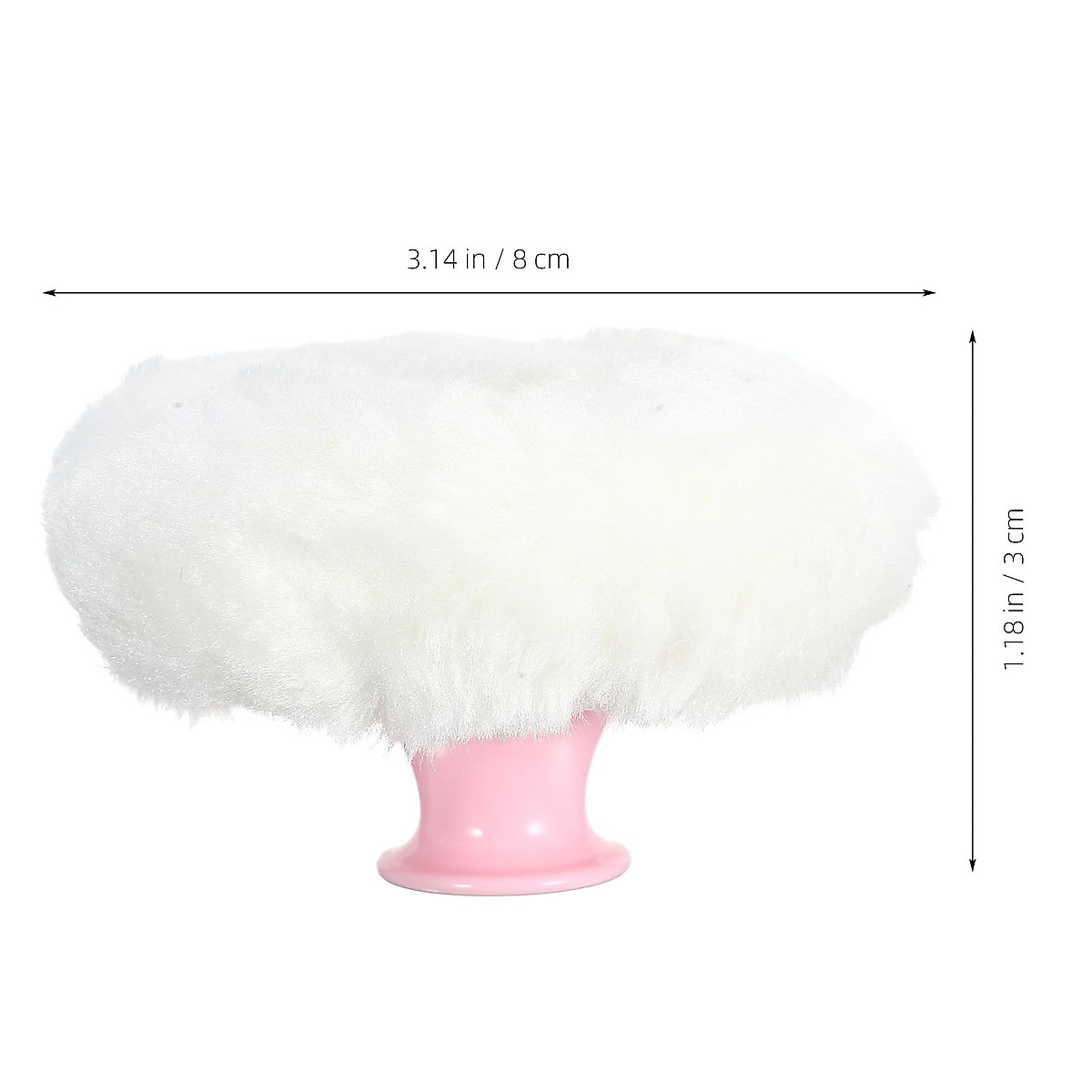 Powder Puff Body Powder Puff with Handle 4PCS
