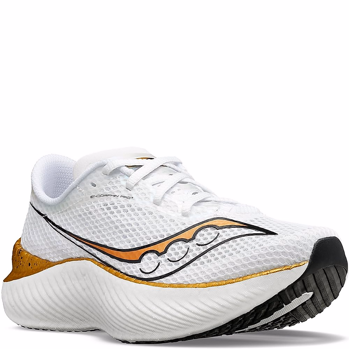 Saucony Endorphin Pro 3 White/Gold 9 B (M)